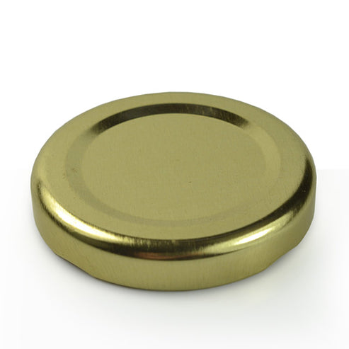 53mm Gold Metal Twist-Off Lid – Caps For Bottles